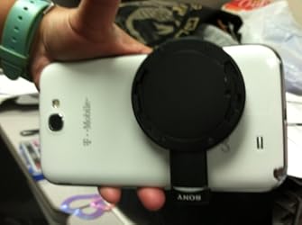 Amazon.com : Sony DSC-QX10/W Smartphone Attachable 4.45-44.5mm Lens ...