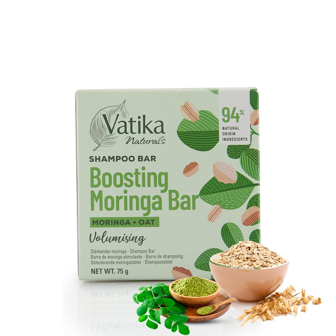 Vatika Naturals Volumizing Shampoo Bar - 75g | Enriched With Extracts ...