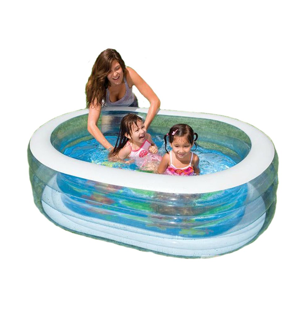 Intex Oval Fun Pool for Kids Inflatable, Multicolor : Amazon.in: Toys ...