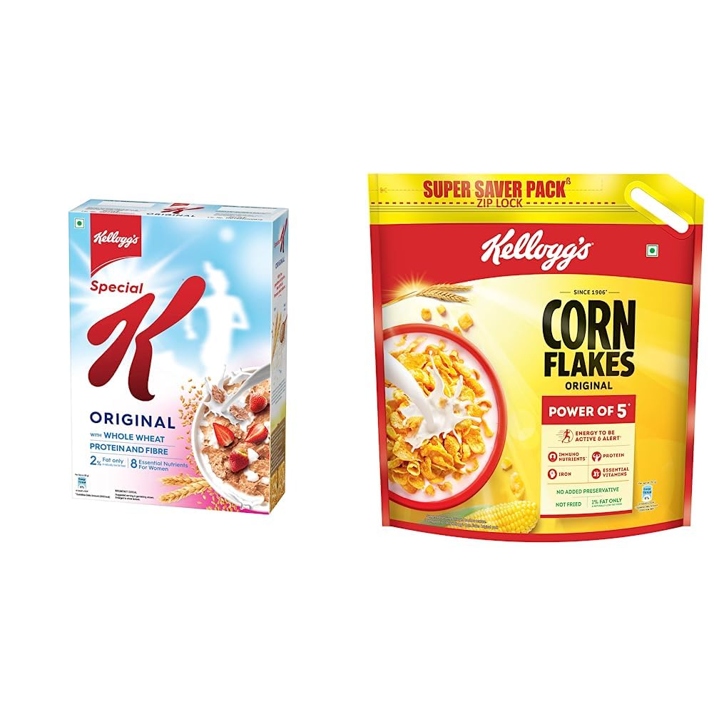 Kelloggs Original Special K Low Fat Breakfast Cereals 435g Kelloggs ...