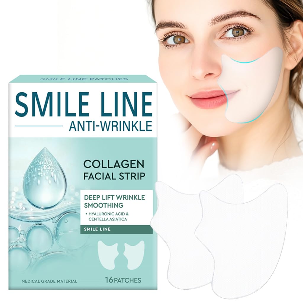 Amazon.com : UpdateClassic Smile Line Patches, 16pcs Face Lifting Tapes ...