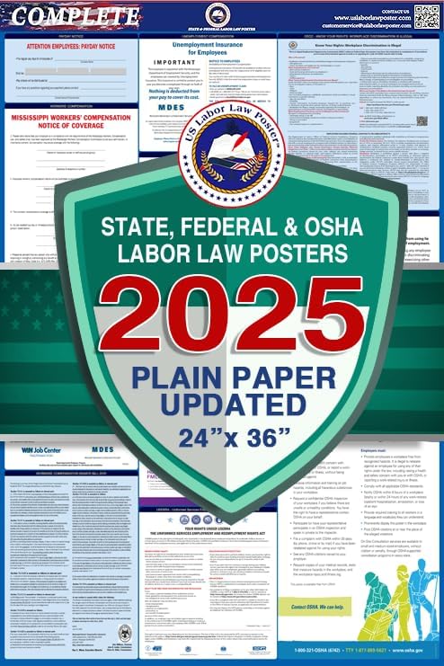 Amazon.com : 2025 Tennessee TN All-in-One Workplace Compliance & Labor ...