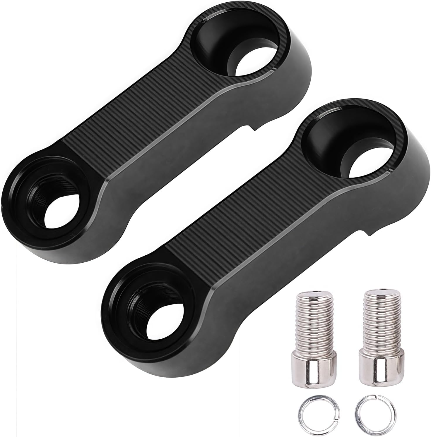 Amazon.com: Motorcycle bike mirror Mount Risers Extenders Adapters ...