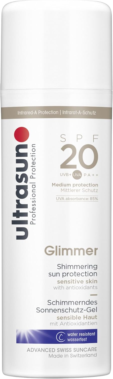 ultrasun SPF20 Glimmer Sensitive Formula All Day Sun Protection Lotion ...