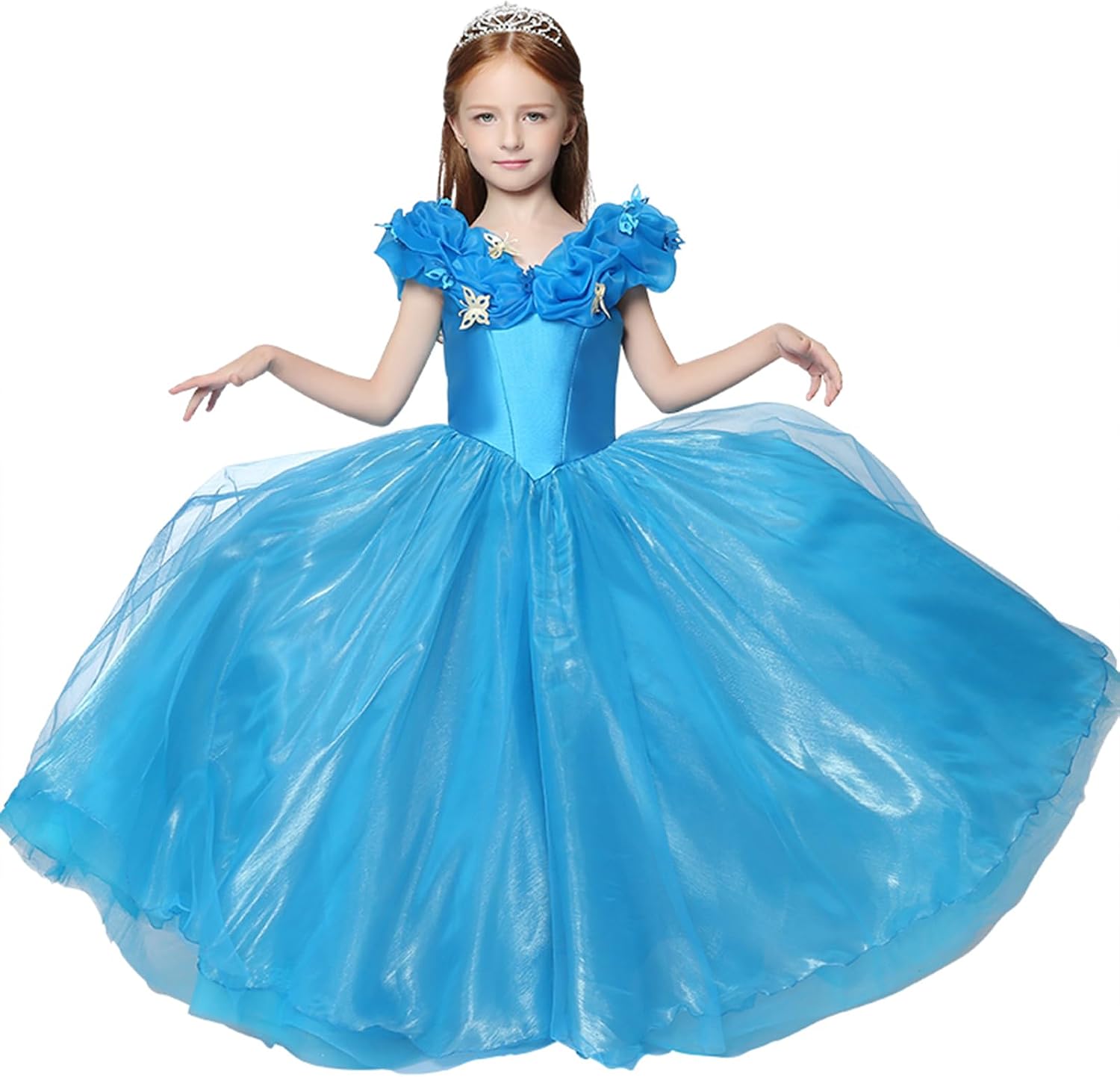Amazon.com: Cosplay Dresses Gauze Princess Dress Flower Girls Dress ...