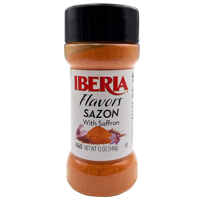 Amazon.com : Iberia Sazon With Saffron, 12 oz : Grocery & Gourmet Food