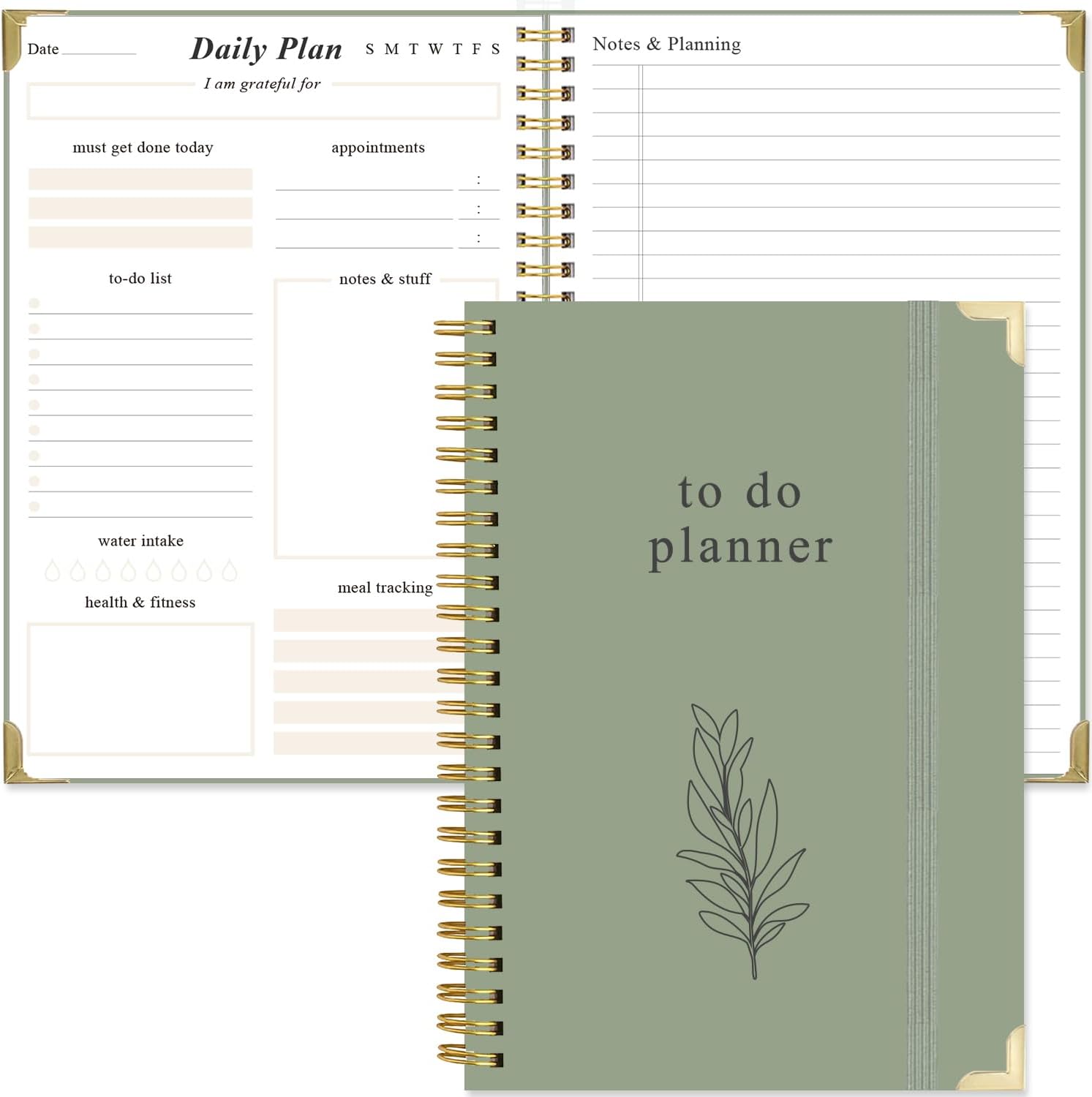 Amazon.com : To Do List Notebook - Aesthetic Daily Planner to Easily ...