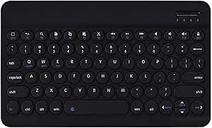 Amazon.com: NC Bluetooth Keyboard Mobile Phone Tablet Computer Wireless ...