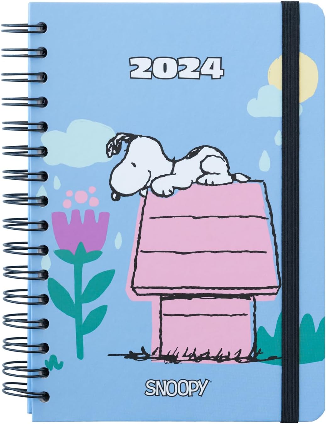 Grupo Erik Snoopy Kalender 2024 Buchkalender Terminplaner 2024 Planer A5 2024 Kalender A5 ...