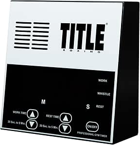 TITLE Boxing Pro Digital Gym Timer : Buy Online at Best Price in KSA ...