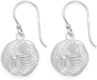 Heather Needham Sterling Silver Earrings - SIZE: 13mm x 12mm plus wires ...