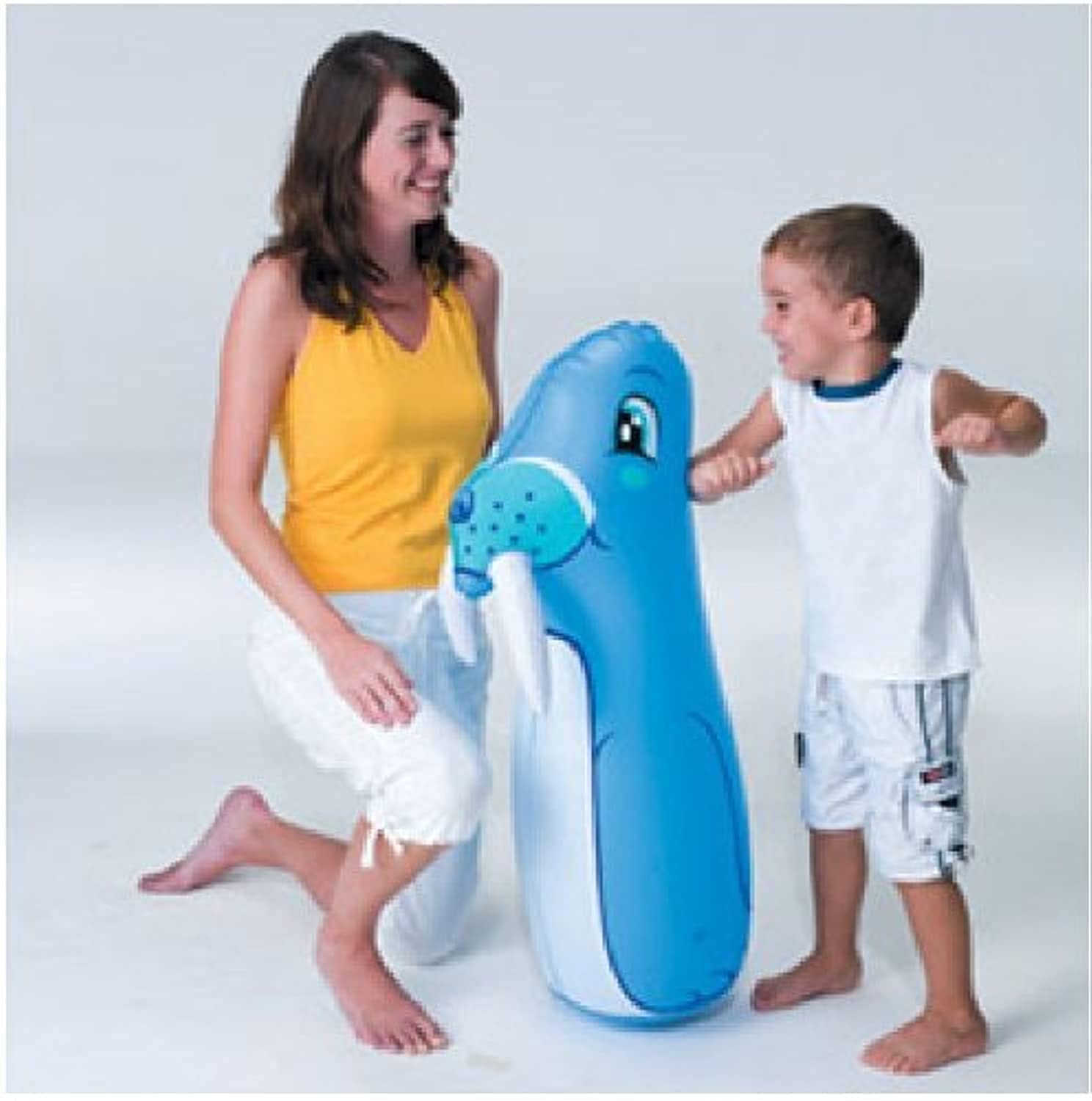 Bestway Animal Kids Bob Pop Inflatable Punch Boxing Bag Pool Toy Games ...