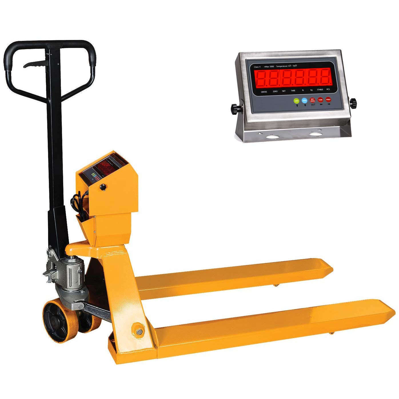 Buy PEC Pallet Jack Scale for Warehouse Loading and Weighing, 5000lb ...