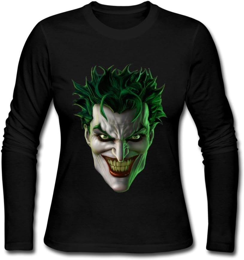 Amazon.com: Joker T Shirts For Woman O-Neck[ XL Black : Clothing, Shoes ...