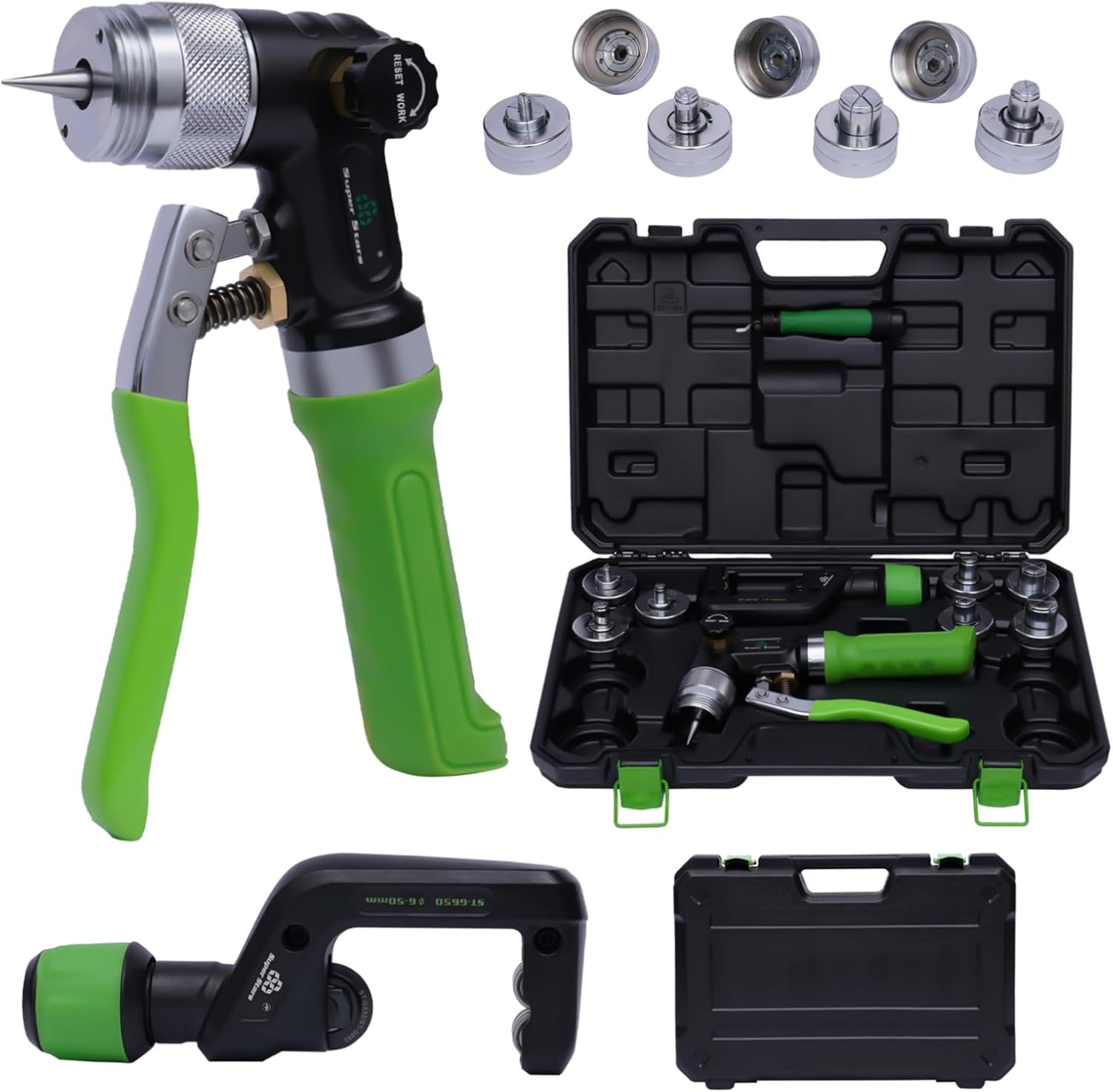 Amazon.com: Hydraulic Swaging Tool Kit HVAC Hydraulic Tube Expander ...