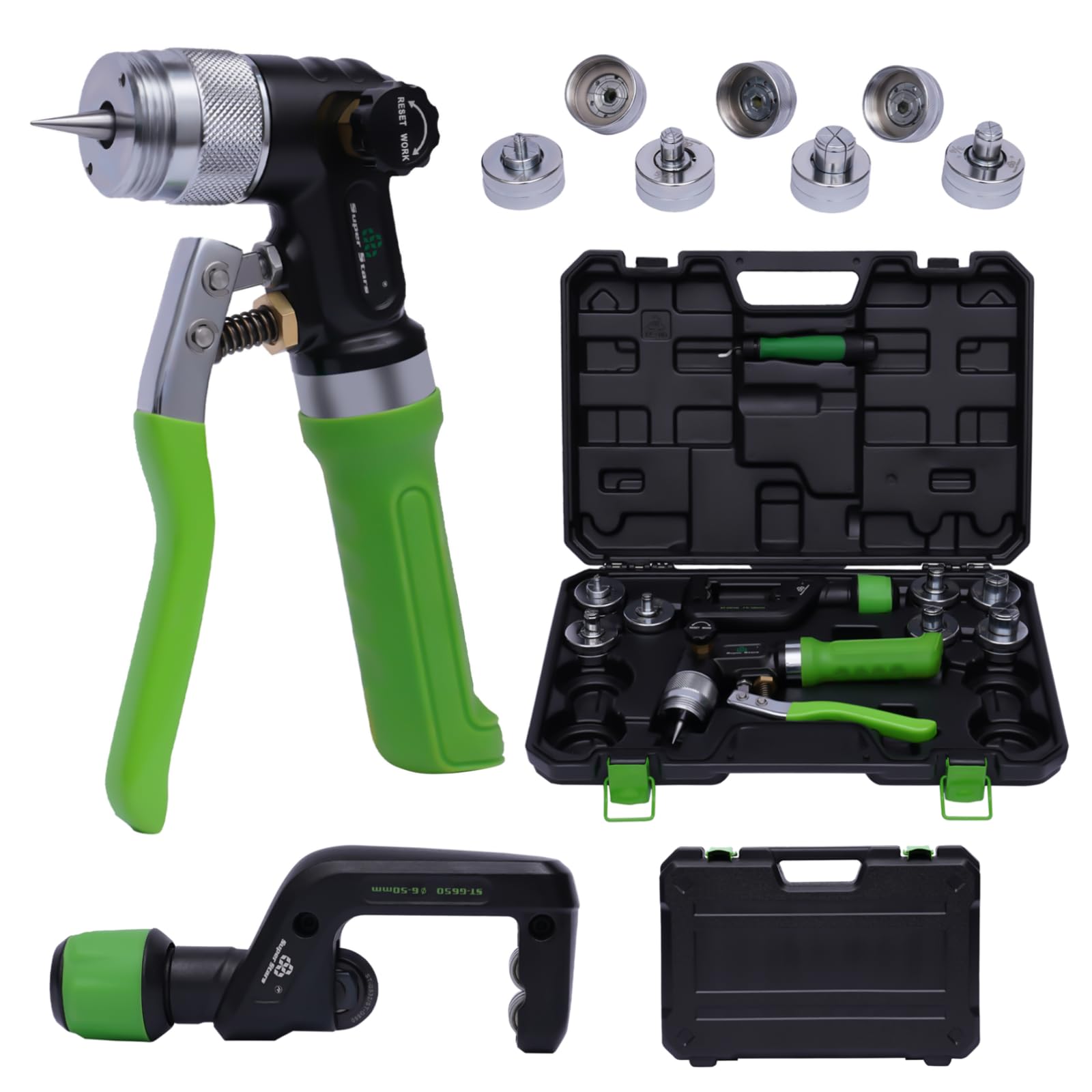 Amazon.com: Hydraulic Swaging Tool Kit HVAC Hydraulic Tube Expander ...