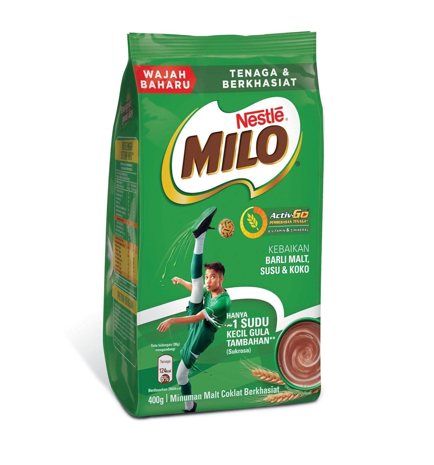 Milo-Active Go, Chocolate 400g Imported (Pack of 1) : Amazon.in ...