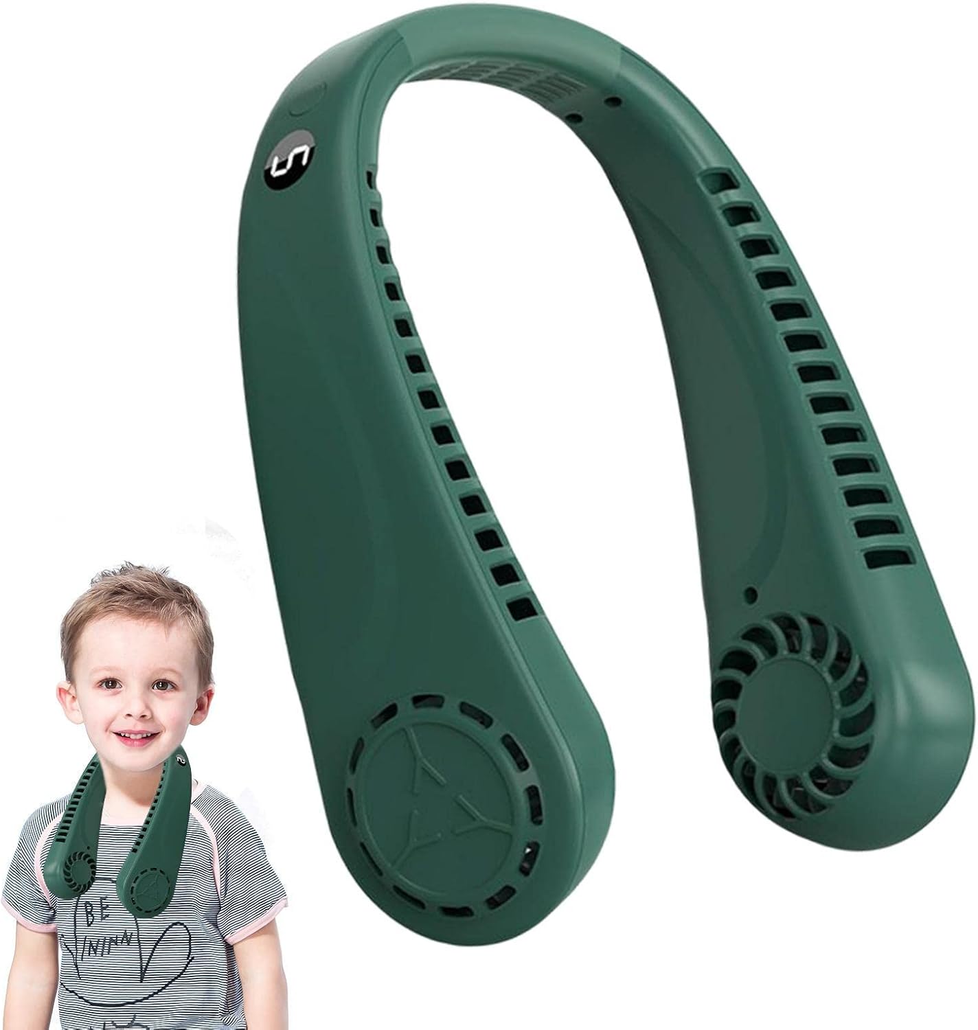Amazon.com: DAMLUX Personal Bladeless Neck Fan, Portable Neck Fan ...