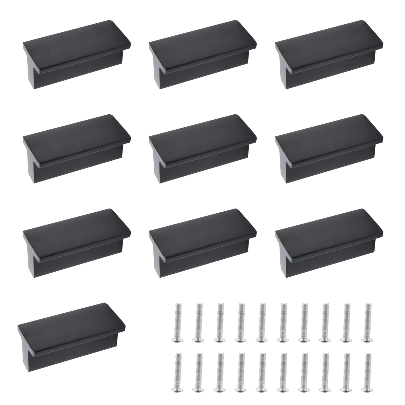 Wealrit 10 Pack Drawer Pulls 2 Inch Length T Shaped Cabinet Pulls Knobs ...