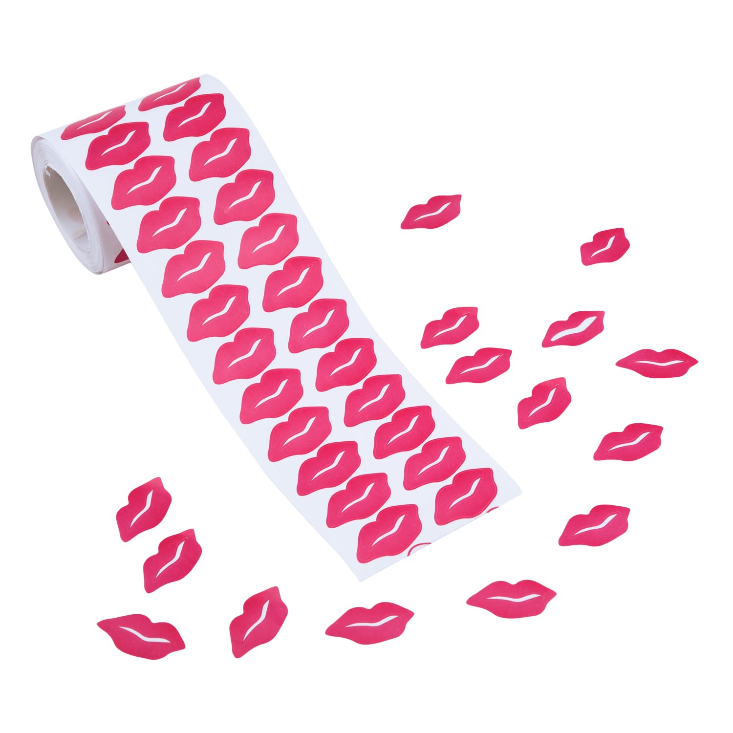Snapklik.com : Lips Stickers, Perforated Self Adhesive Kisses Stickers ...