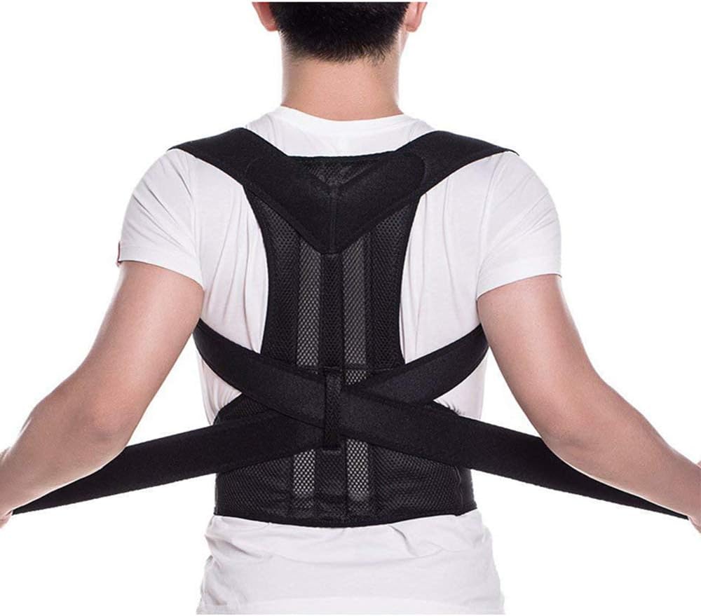 Amazon.com: Back Brace Posture Corrector - Back Support Belt with Fully ...