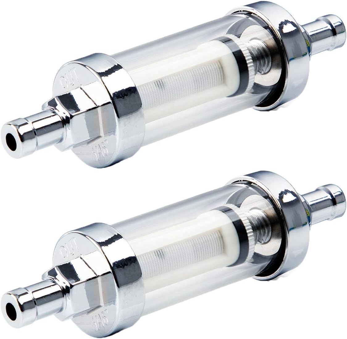 Amazon.com: Pindex 5/16 inch 9747 Inline Fuel Filter With Clear View ...