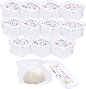 Amazon.com: LIANGMIDA Pizza Dough Proofing Box - Set of 12 Stackable ...