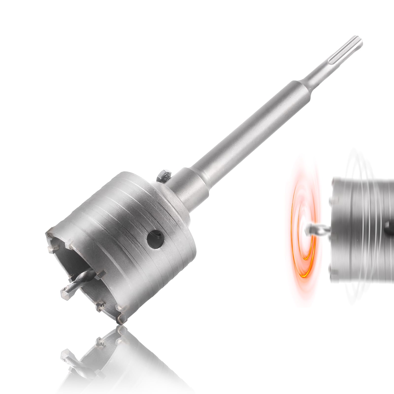 Bohrkrone 70mm SDS Plus Dosenbohrer Steckdosenbohrer Bohrkrone ...