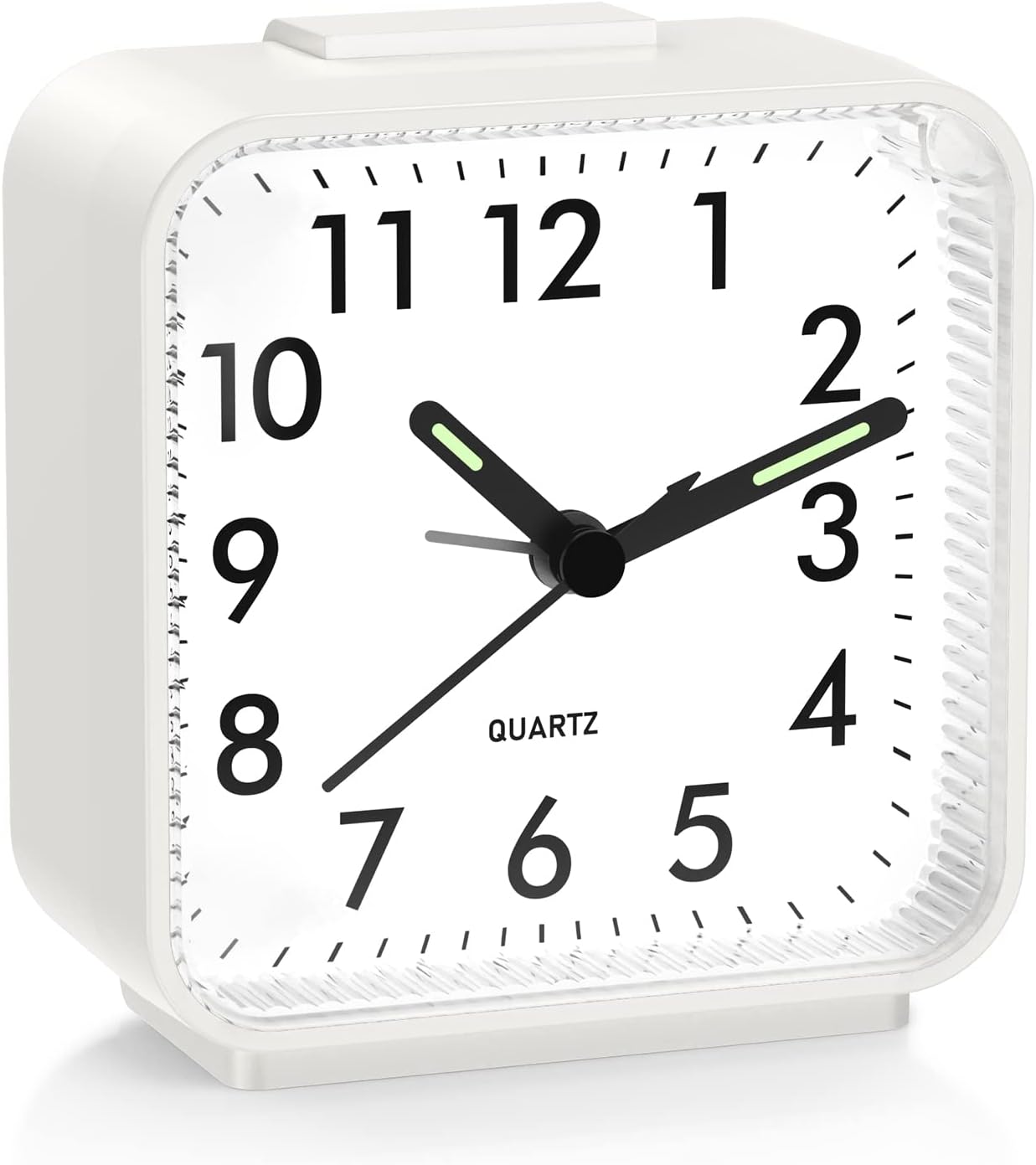 ORIA Silent Alarm Clock, Battery Operated Bedside Clocks, Luminous ...