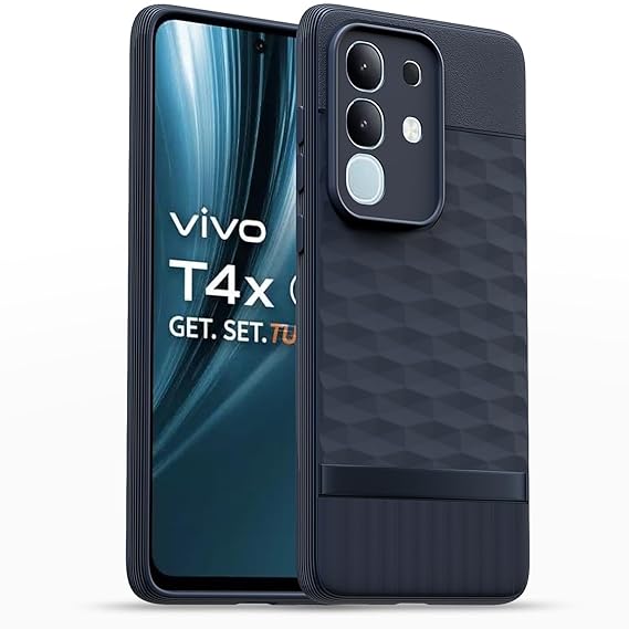 Outlouders Back Cover for Vivo T4X 5G/ IQOO Z10x 5G | Full Camera Protection | TPU Soft Flexible ...