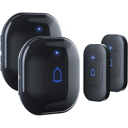 Wireless Doorbell, FullHouse Waterproof Door Bell Kit, Distinguish ...