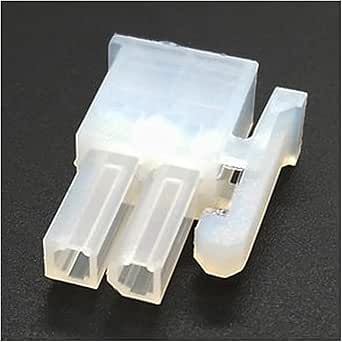 Amazon.com: Chunsu 5/10/20/50 Sets 4.2mm Connector Female Shell Plug Double Row 5557 5569-2P 4P ...