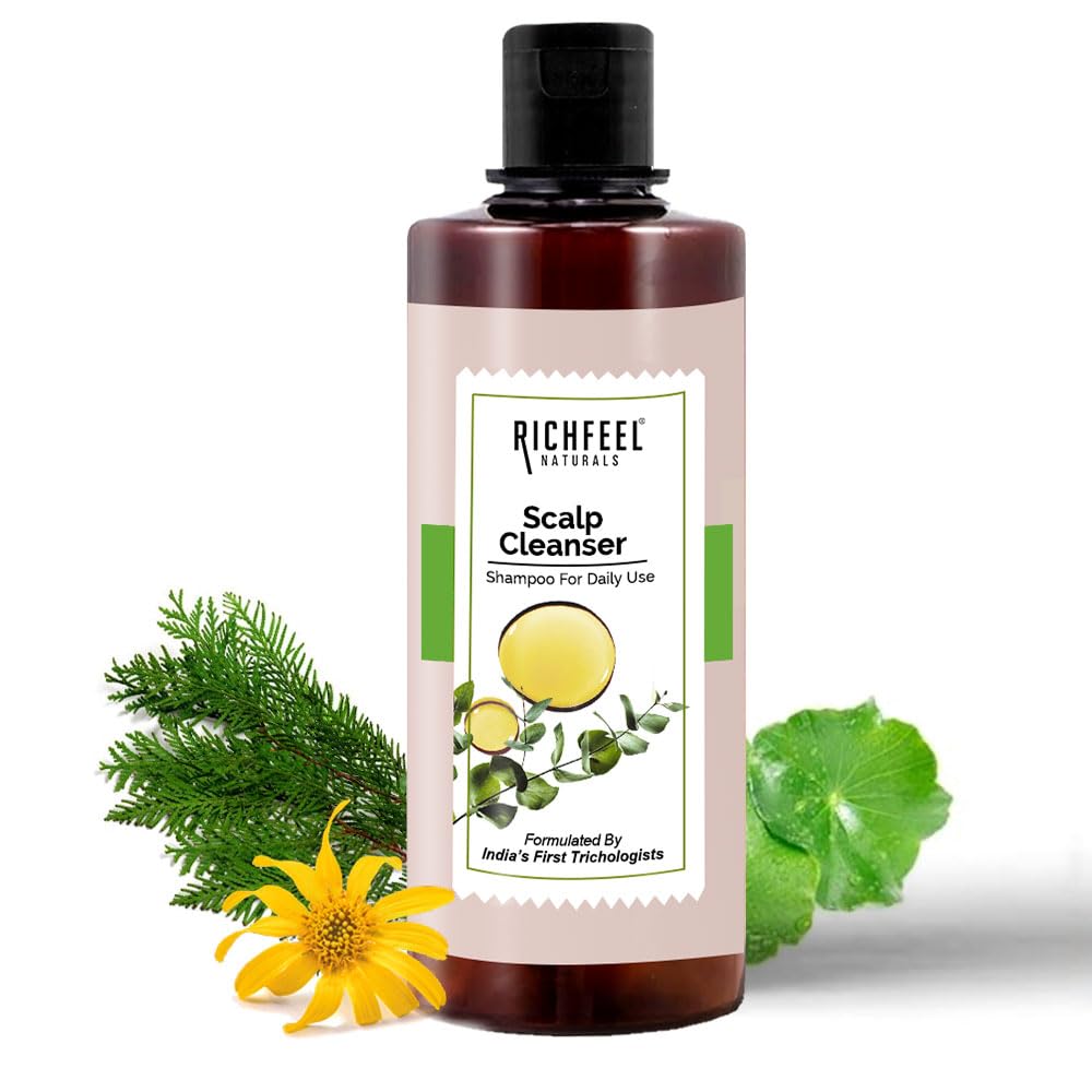 Buy Richfeel Scalp Cleanser/Shampoo - Controls Dandruff, Reduces Hair ...