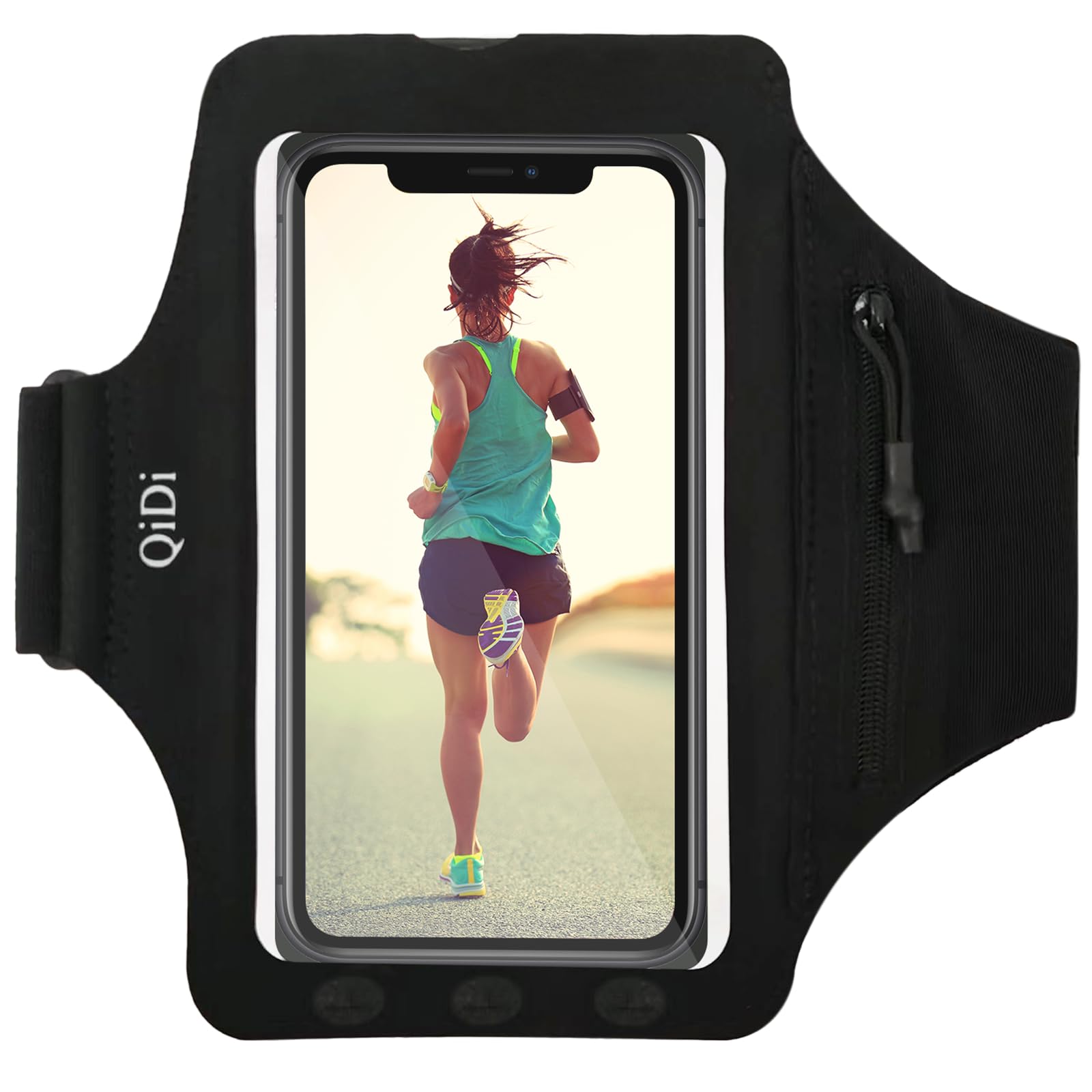 Amazon.com: Running Armband with Air Pods Bag, Phone Holder for Running ...