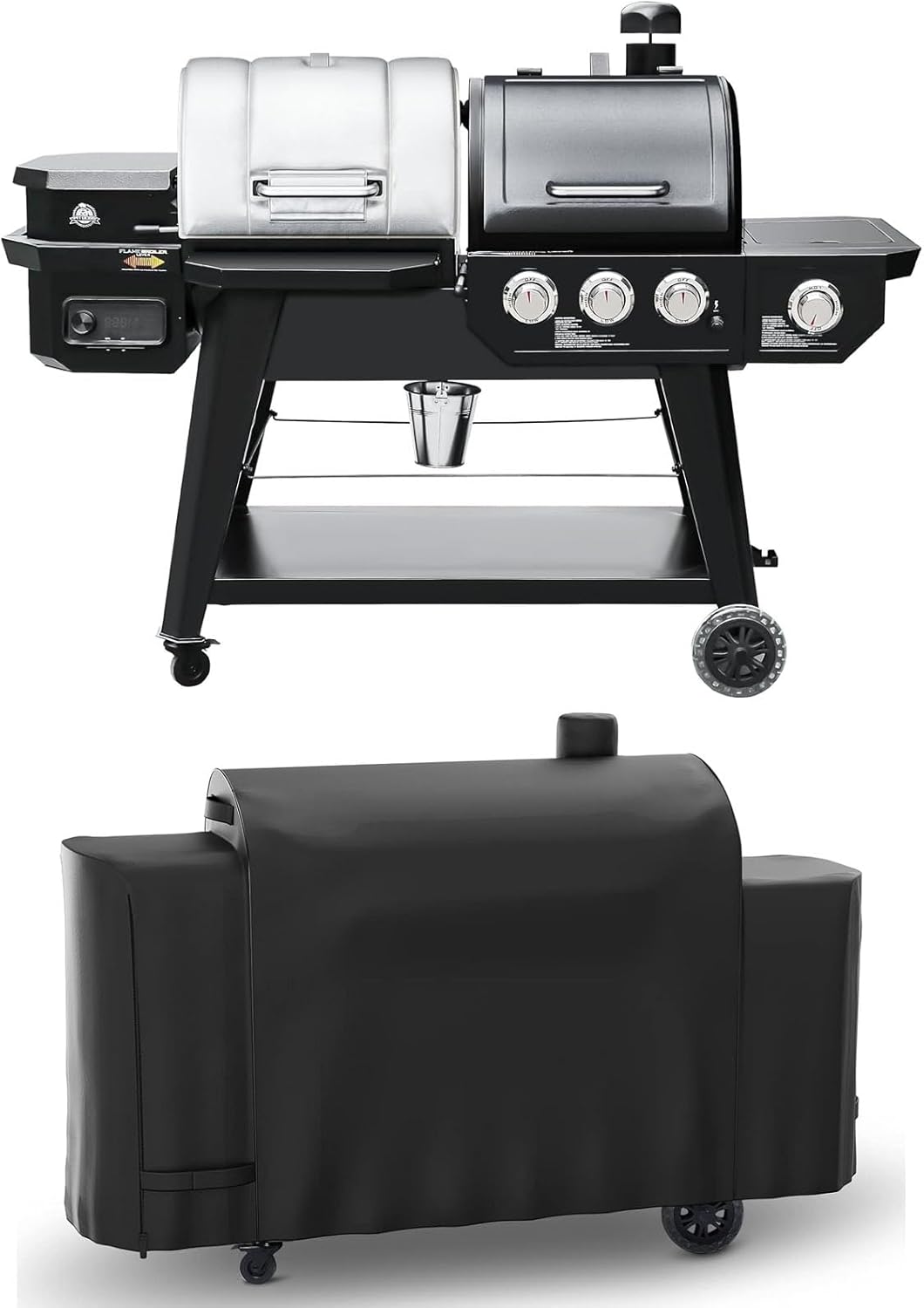 Amazon.com : Hisencn Grill Thermal Insulation Blanket and Grill Cover ...