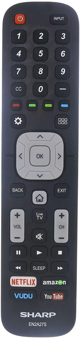 Amazon.com: Sharp Electronics EN2A27S TV Remote Control : Electronics