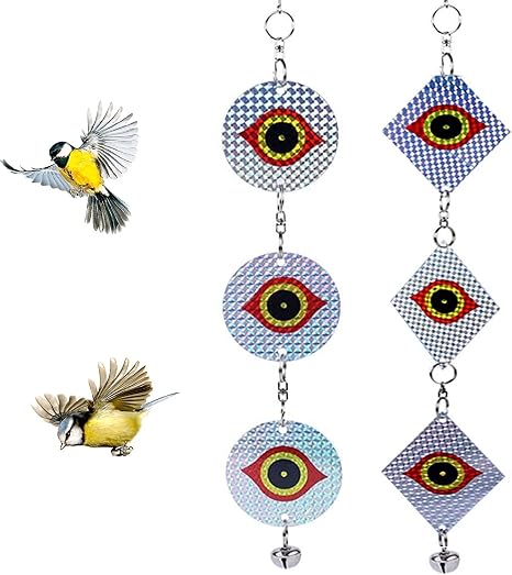 Bird Scarers Bird Repellent for Garden, Bird Repellent Pigeon Deterrent ...