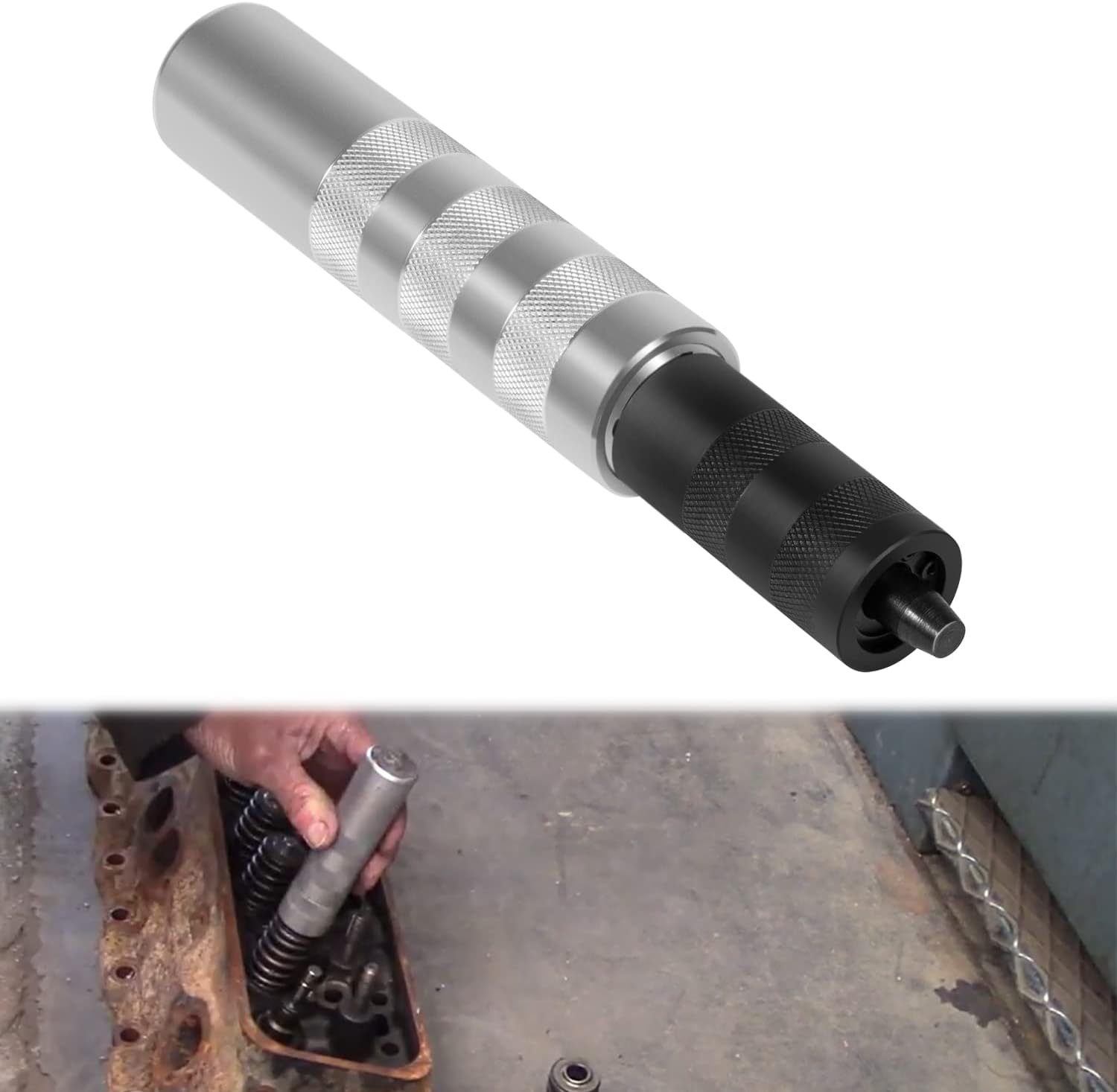 Amazon.com: Lisle 36050 Valve Keeper Remover and Installer Kit ...