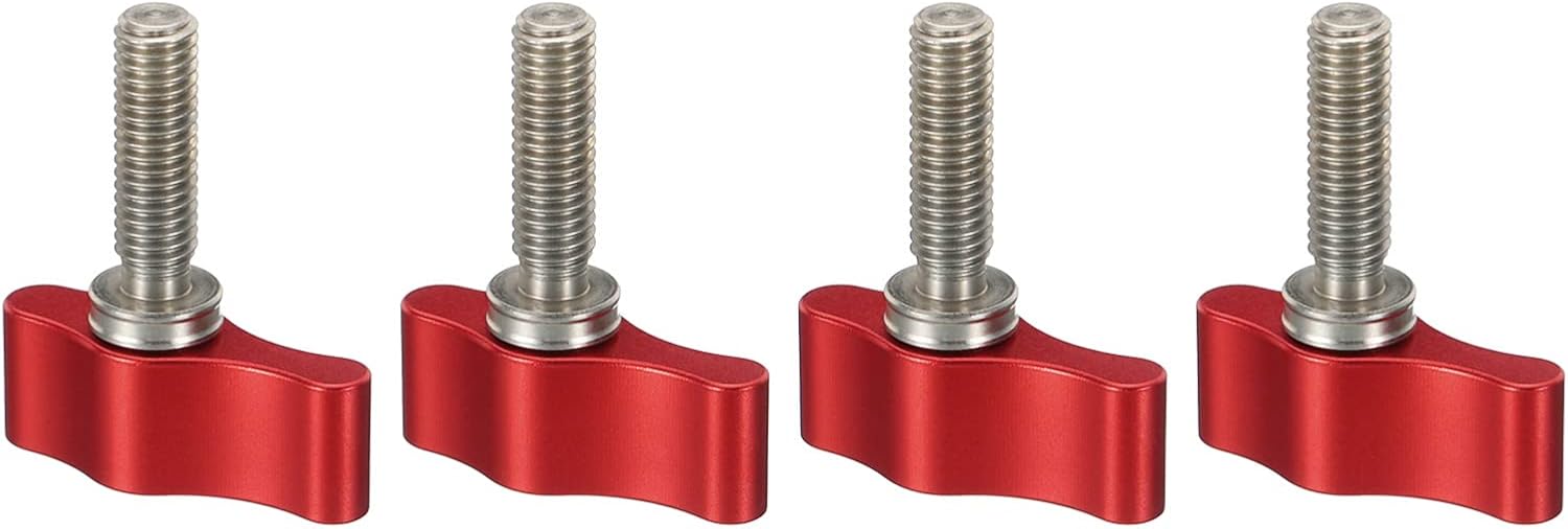 PATIKIL Threading Rotating Knob, 4Pcs T Type M5 17mm Adjustable Camera ...