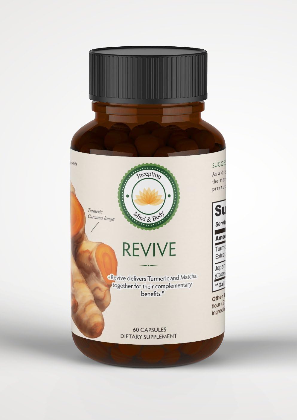 Amazon.com: Revive: High Grade Turmeric and Matcha (Green Tea) for ...
