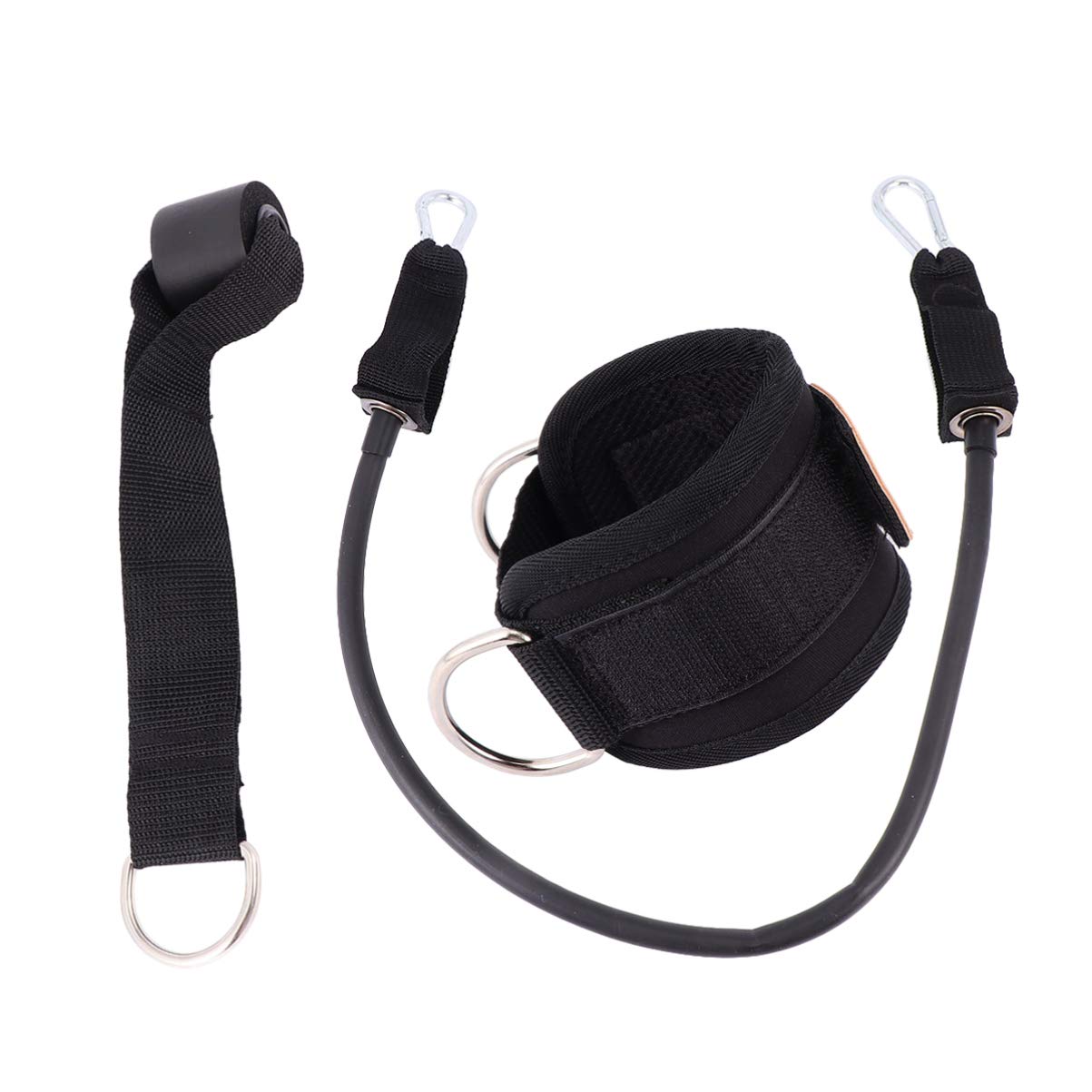 Clispeed Cable Machines Attachments Fitness Ankle Strap Tension Rope ...