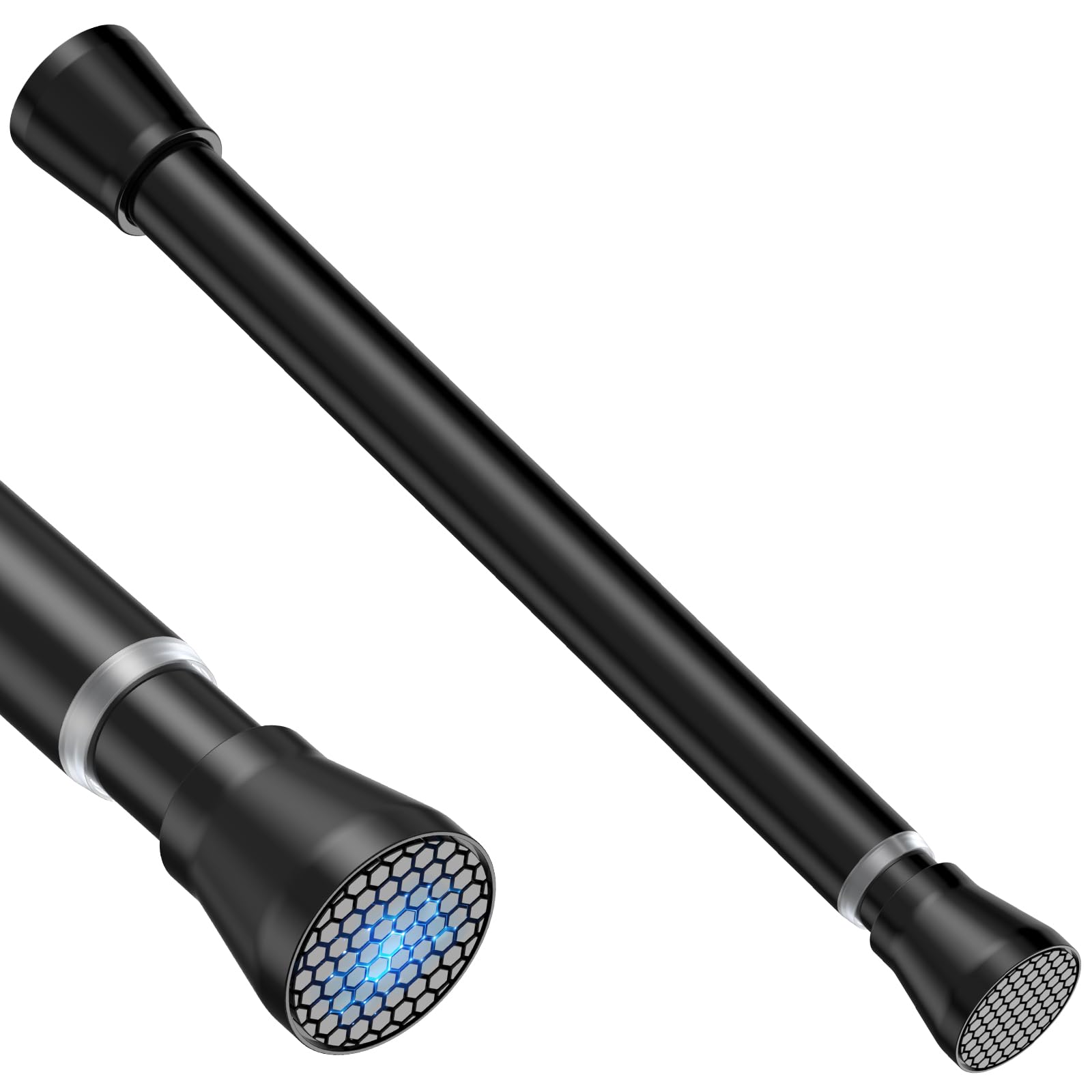 Snapklik.com : Zipglo Small Tension Rods 18 To 28 Inches Curtain Rods ...