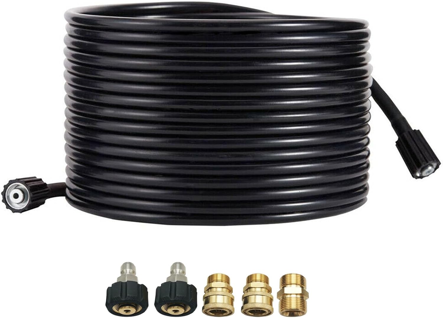 Amazon.com: Pressure Washer Extension Hose, 25FT 5800PSI Kink Resistant ...