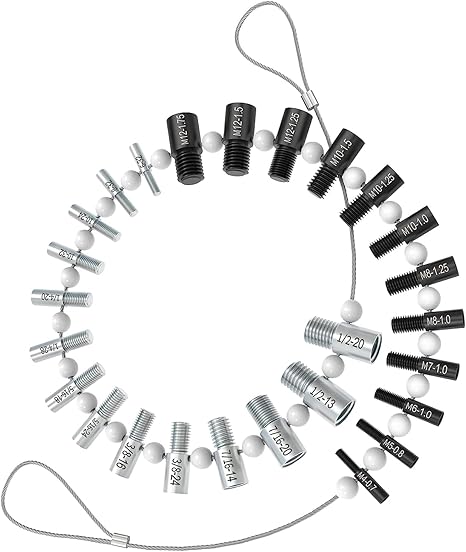 Nut And Bolt Thread Checker, Thread Checker, 26 Male Female Thread ...