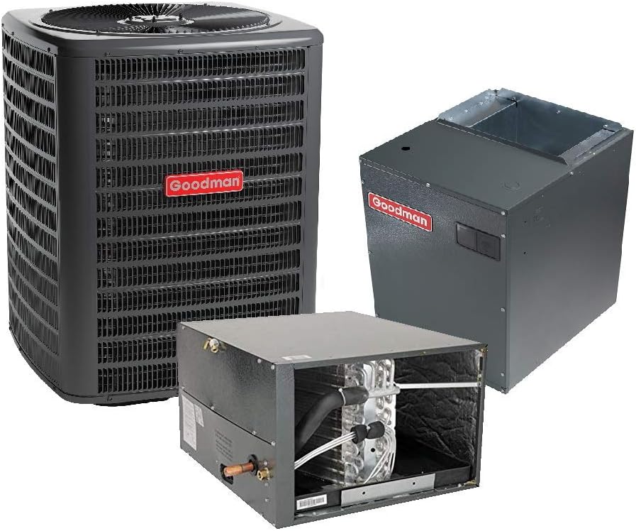 Amazon.com: Goodman 4 Ton 18 SEER Air Conditioner GSXC180481, Coil ...