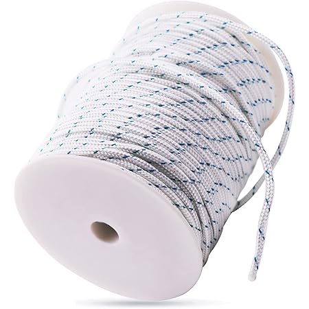 Amazon.com: Mtanlo Recoil Starter Rope Pull Cord 4mm 100-Meter for ...