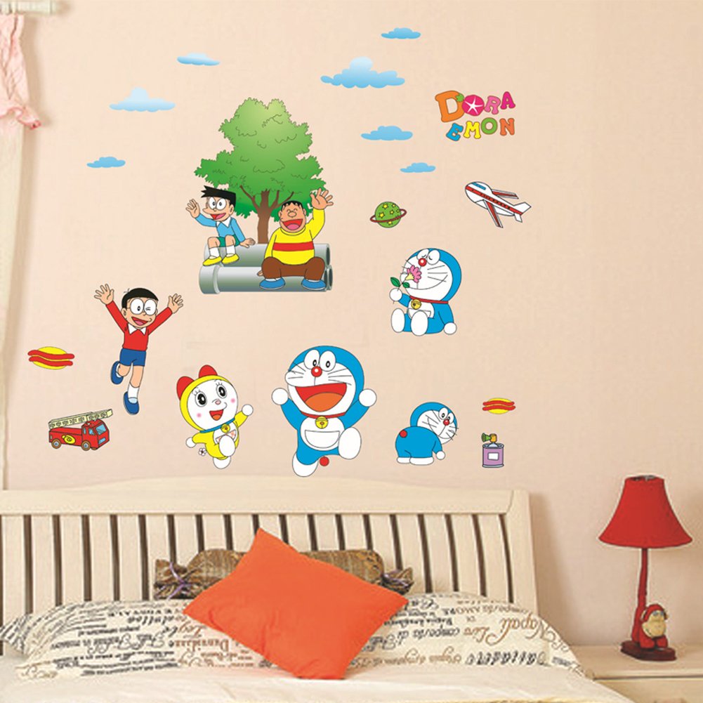Doraemon Bedroom Interior Design Sketches