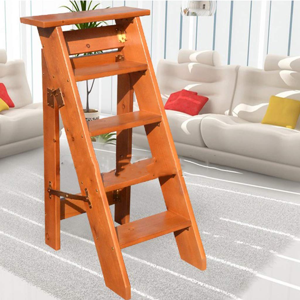 Wooden Step Ladder Miniature Folding Wooden Step Ladder For Dollhouses