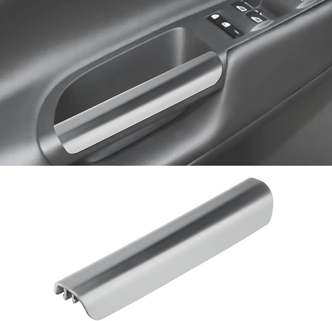 Amazon.com: Jerbor Silver Interior Armrest Front Pull LH Door Handle ...