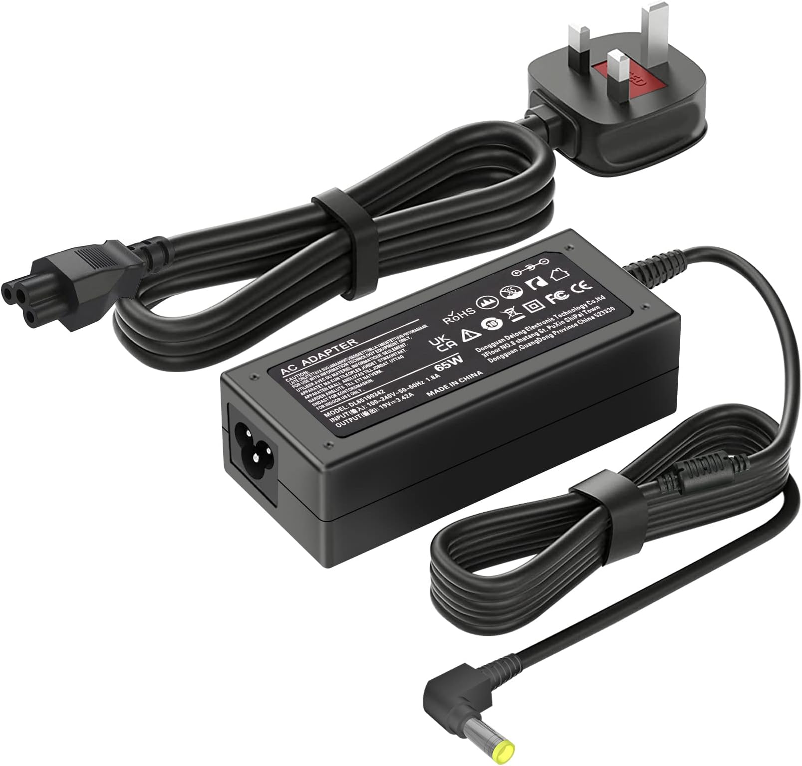 HP Monitor Charger, HKY 19V Power Supply for HP Monitor 27f 27mq 27q ...